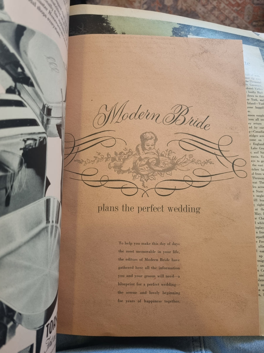 Vintage Magazine - Modern Bride VMMB – Prop That Hunter Valley